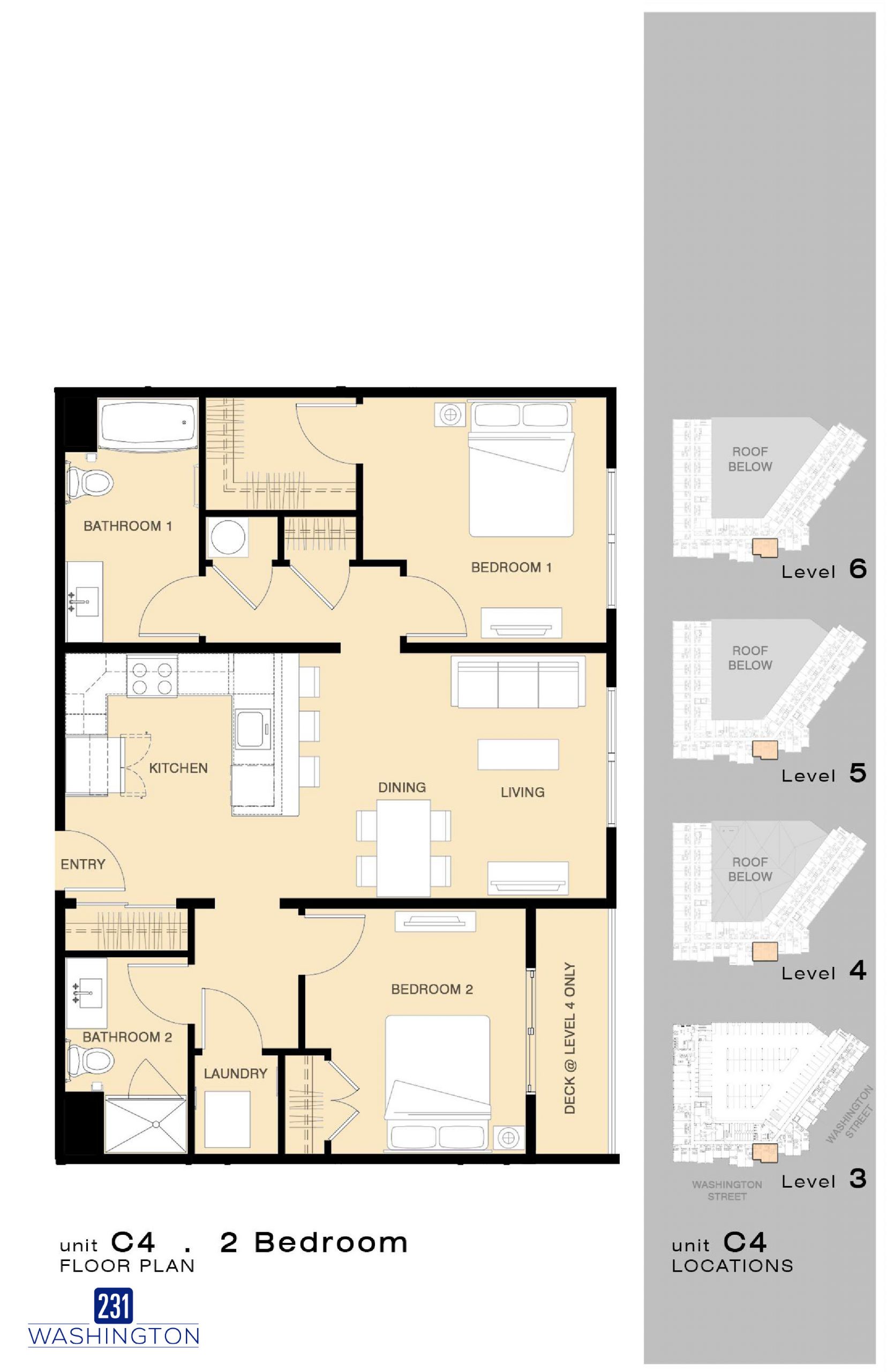 Floor Plans – 231 Washington Street